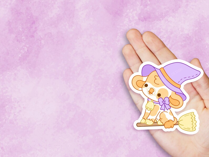 Hex the With Cow Cute Kawaii Vinyl Sticker Laptop Sticker - Etsy