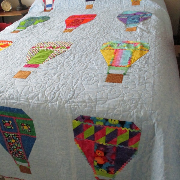 Balloon Quilt - Etsy