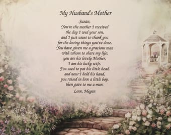 Mother in law poem | Etsy