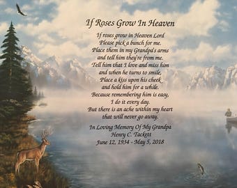 Fishing memorial | Etsy