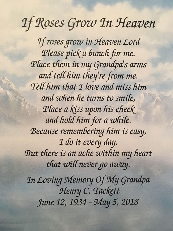 Missing Grandpa In Heaven Quotes