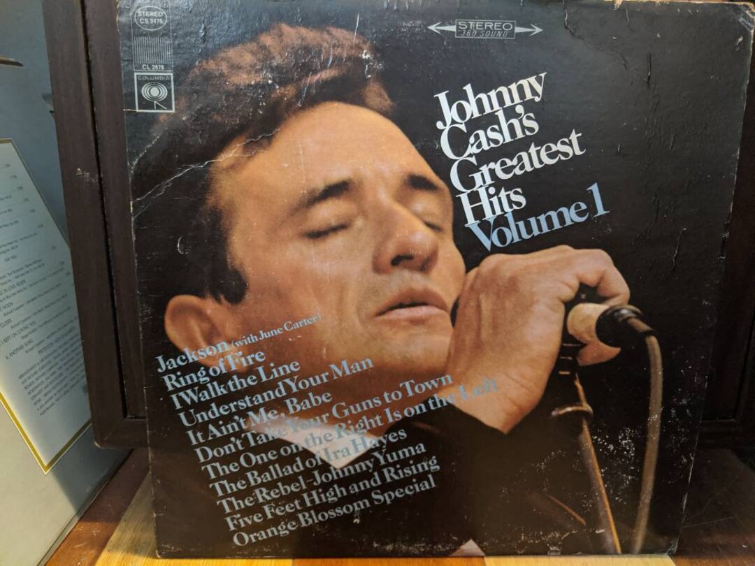 Johnny Cash - Johnny Cash's Greatest Hits Volume 1 - Vinyl - Etsy