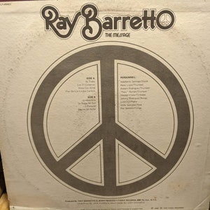 Ray Barretto - the Message - Vinyl - Etsy