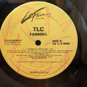 TLC - Fanmail (no Album Cover) - Vinyl - Etsy