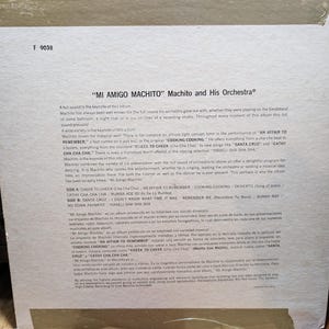 Machito and His Orchestra - Mi Amigo Machito - Vinyl - Etsy