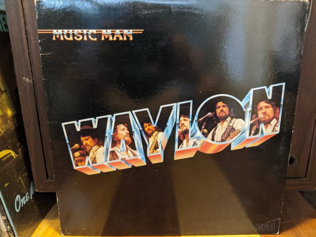 Waylon Jennings - Music Man - Vinyl - Etsy