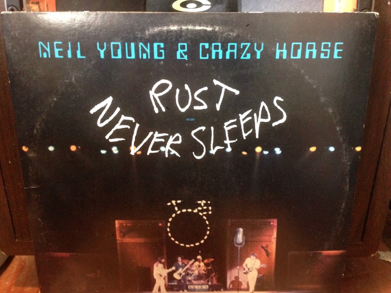 Neil Young & Crazy Horse Rust Never Sleeps Vinyl - Etsy