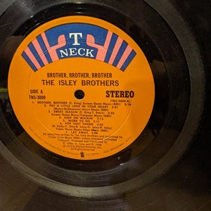 The Isley Brothers Brother, Brother, Brother Vinyl - Etsy