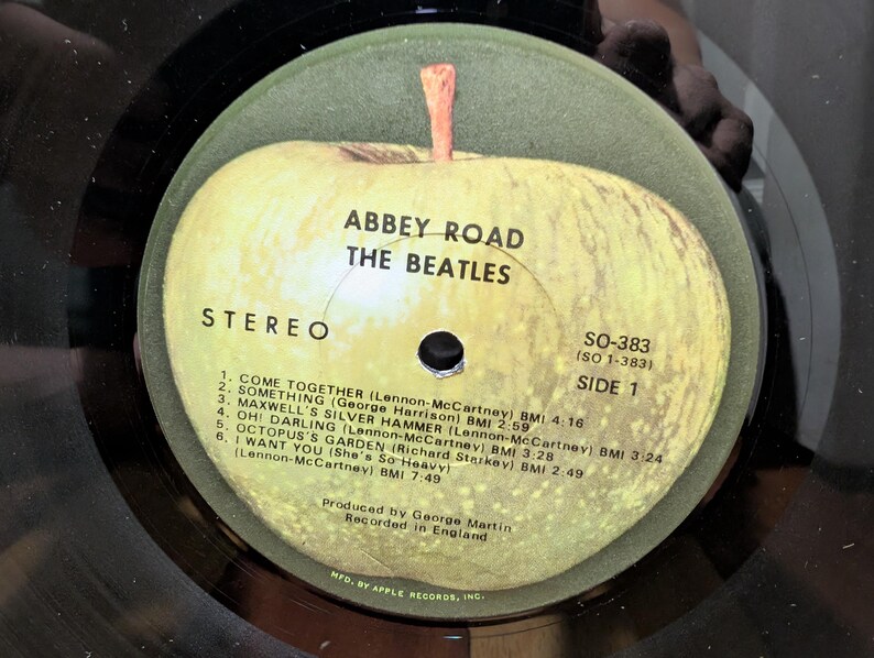The Beatles - Abbey Road (apple Labels) - Vinyl - Etsy