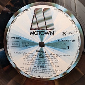 High Energy - Frenzy (german Pressing) - Vinyl - Etsy