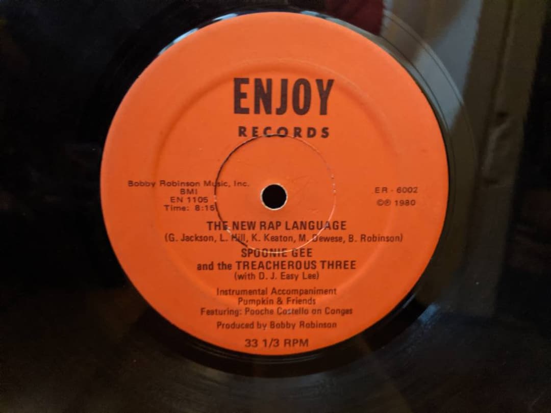 Spoonie Gee and The Treacherous Three The New Rap Language / - Etsy España