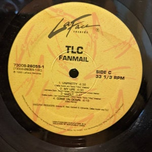 TLC - Fanmail (no Album Cover) - Vinyl - Etsy