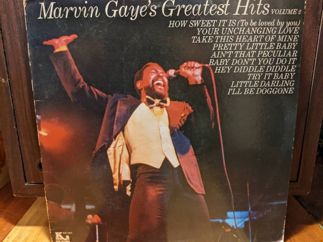 Marvin Gaye Marvin Gayes Greatest Hits Volume 2 Vinyl Etsy