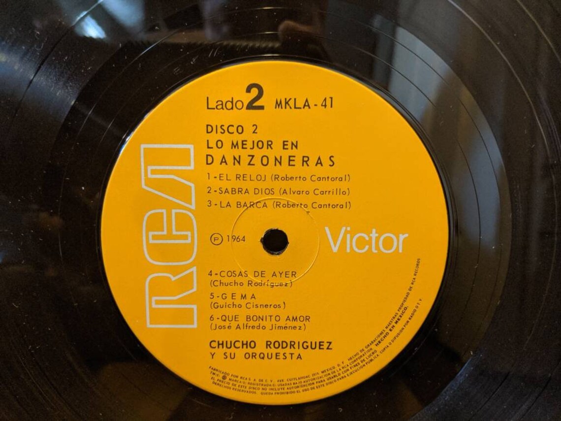 Chucho Rodriguez Y Su Orchesta Las Mejores Danzoneras | Etsy