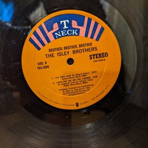 The Isley Brothers Brother, Brother, Brother Vinyl - Etsy