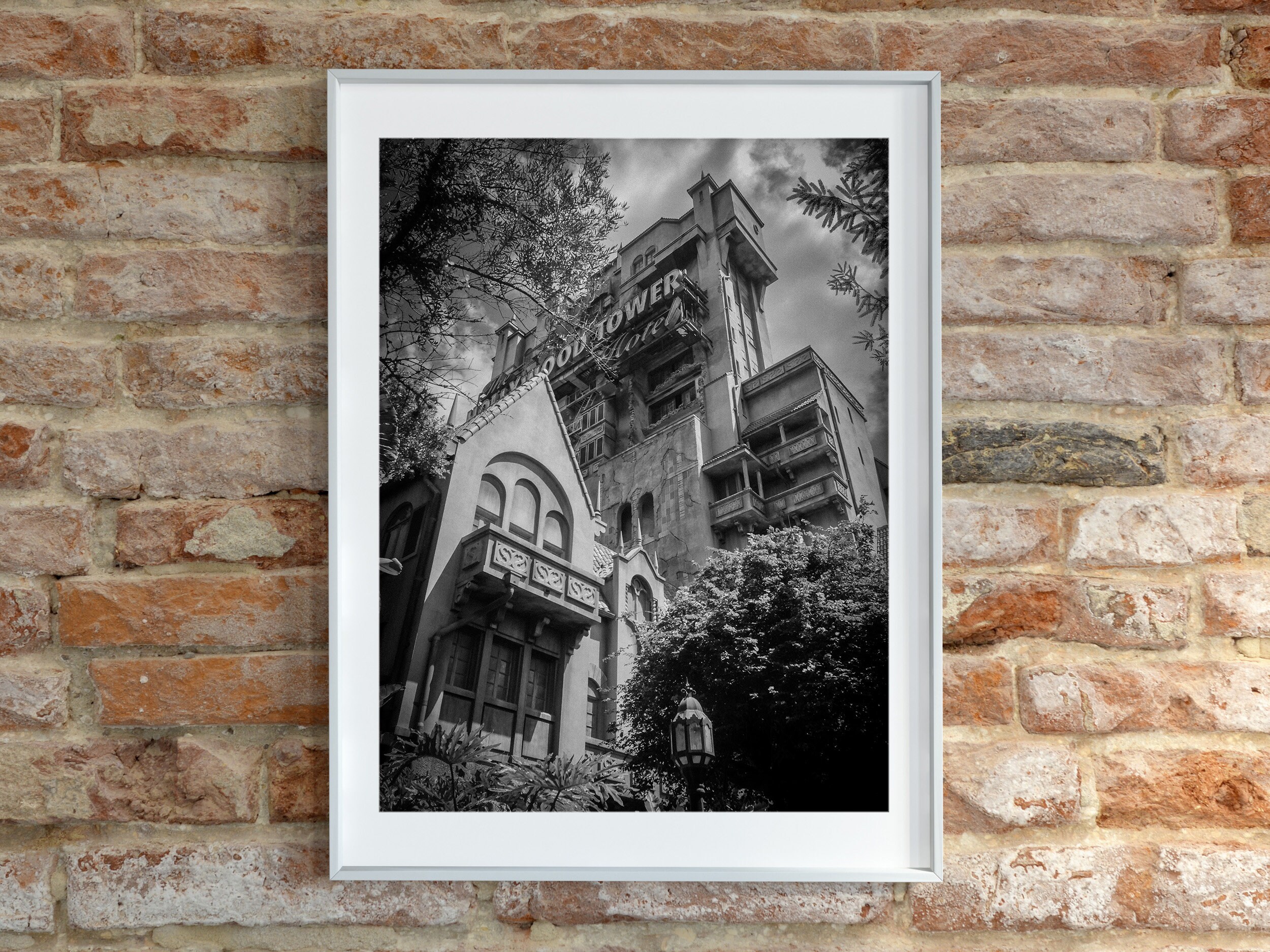 Tower of Terror Wall Art | Spooky Hollywood Tower Hotel | Disney HTH ...