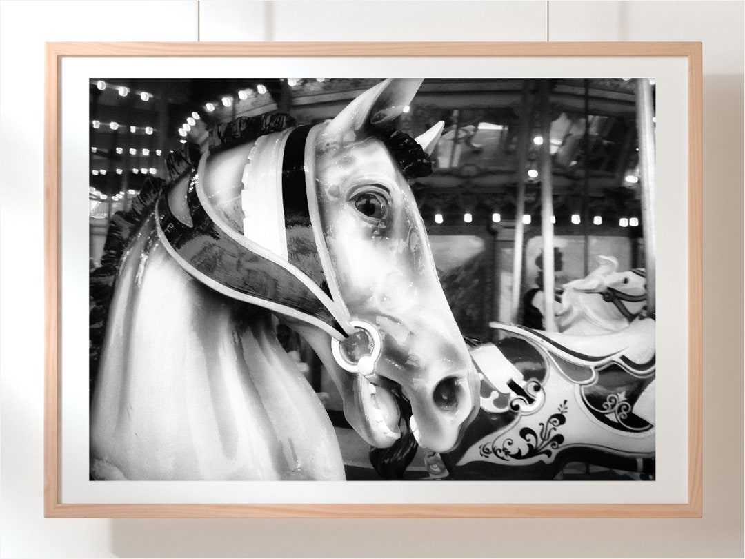 Carousel Horse Fine Art Print | Nostalgic and Unique Wall Art for Home ...