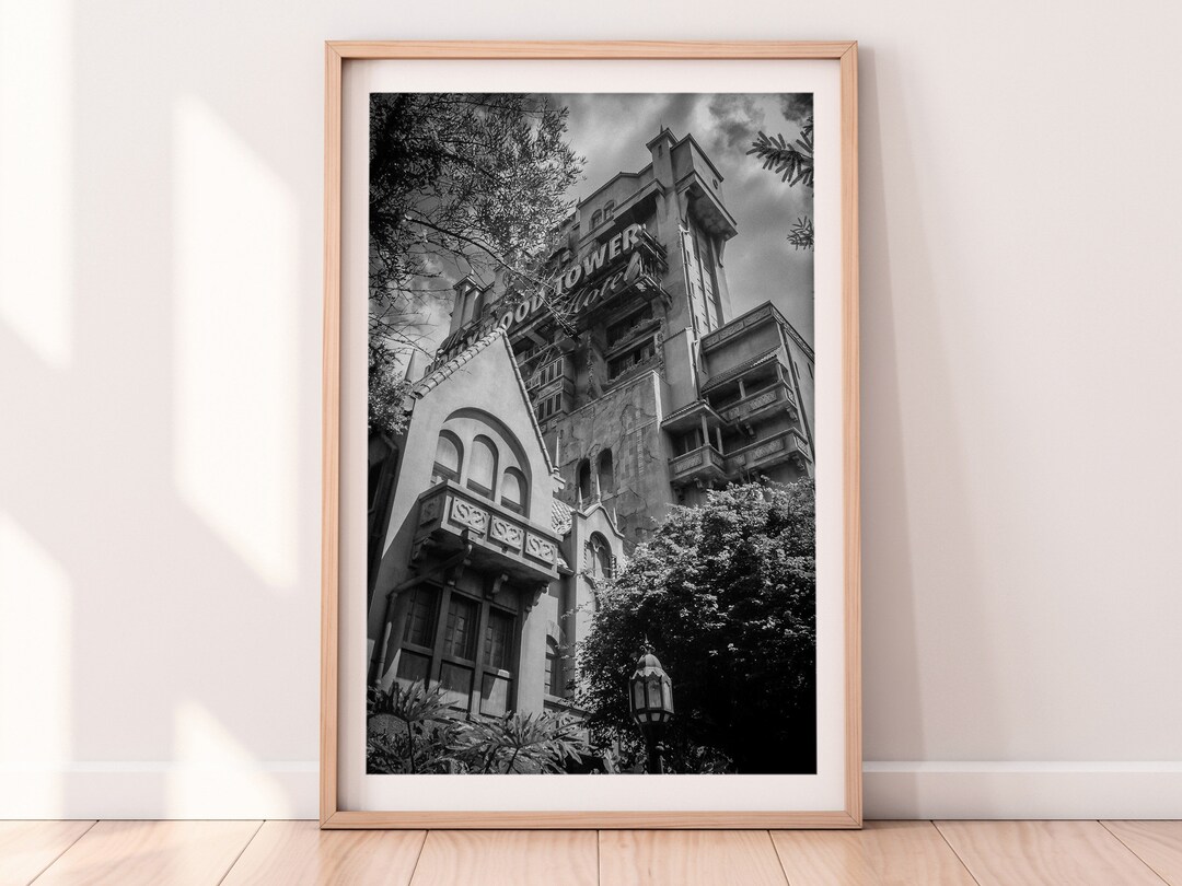 Tower of Terror Wall Art | Spooky Hollywood Tower Hotel | Disney HTH ...