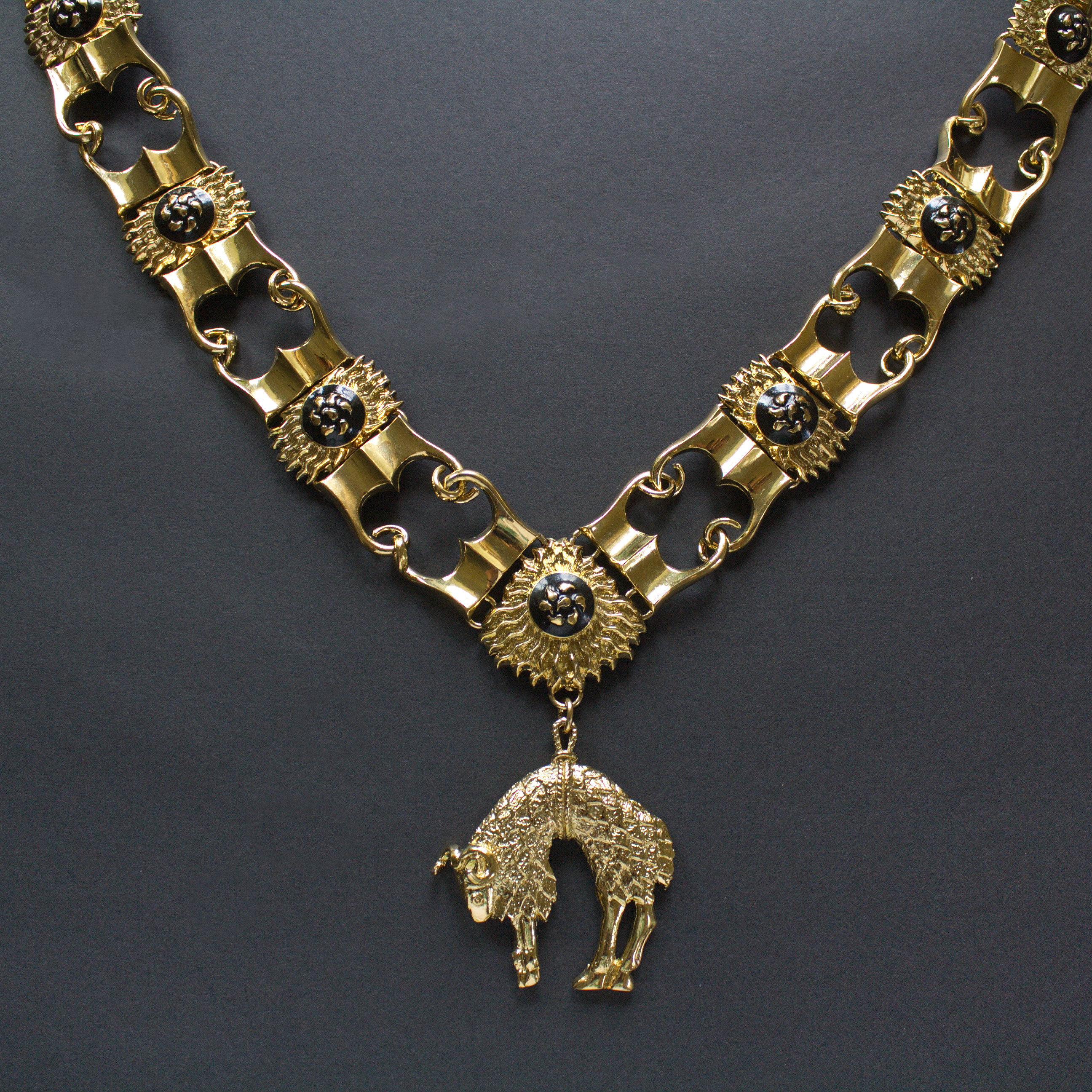 Order of the Golden Fleece Collar Chain, XV Century Historical Livery ...