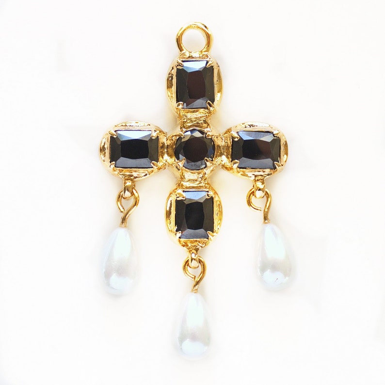 Renaissance Cross Pendant, Medieval Jewelry XV Century Europe, 16th ...