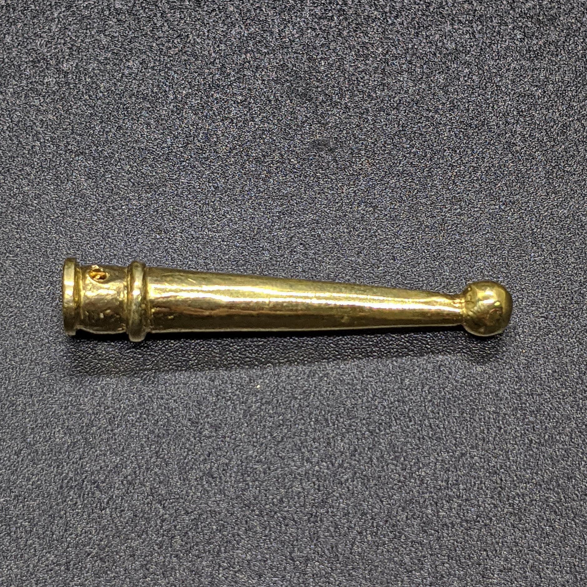 Pair of Brass Cast Lace Tips for Historical Reenactment, Historical ...