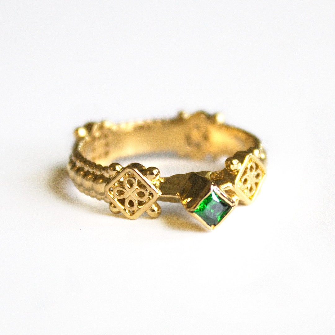 Medieval Filigree Ring, 15th Century Europe, 1400-1500's Renaissance ...