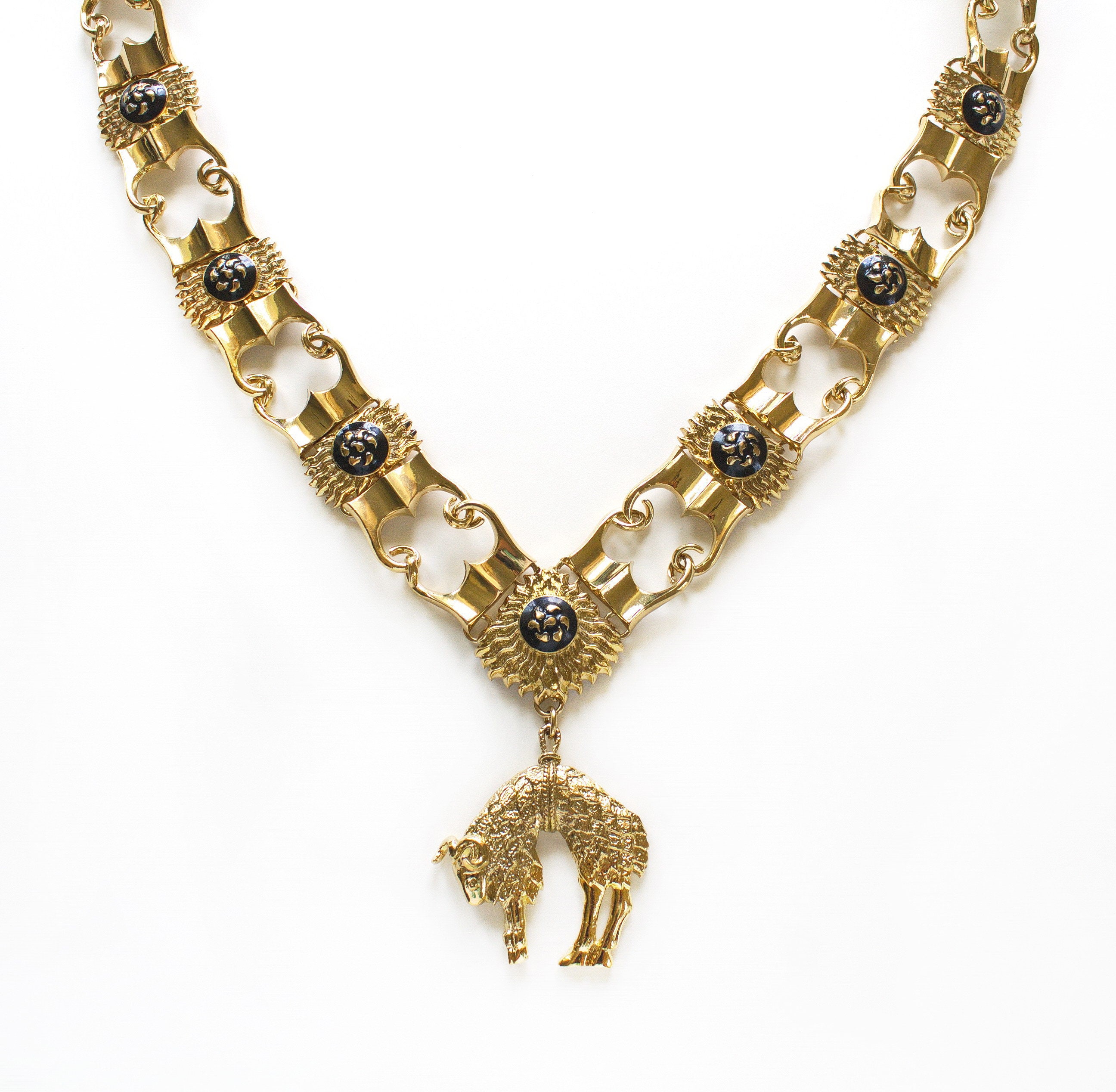 Order of the Golden Fleece Collar Chain, XV Century Historical Livery ...