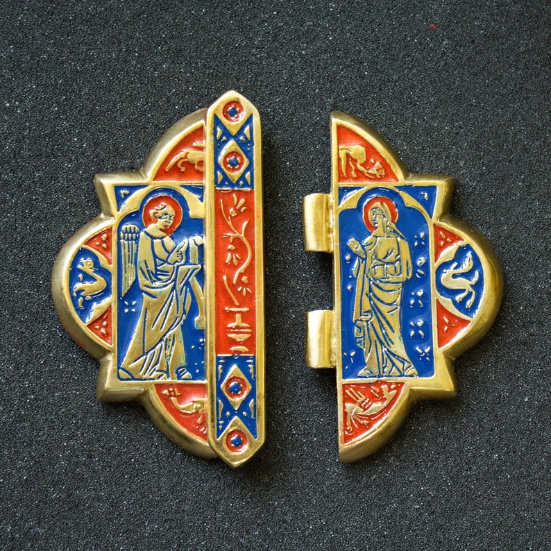 Medieval Cape Clasp: 14th Century French Cloak Fastener - Etsy Australia