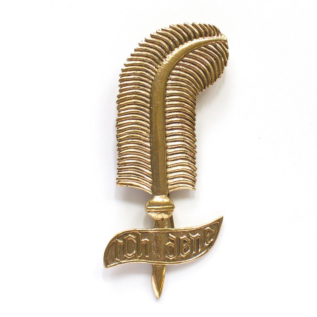 Medieval Badge of Edward Woodstock (black Prince), 14th Century Pilgrim ...