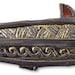 Anglo-saxon Fish Brooch V-VIII Century. Brass Cast Accessory With Gold ...