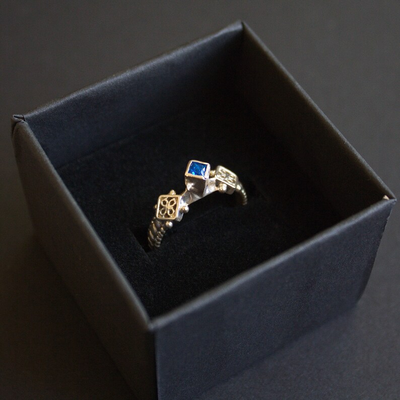 Medieval Filigree Ring, 15th Century Europe, Historical Renaissance ...