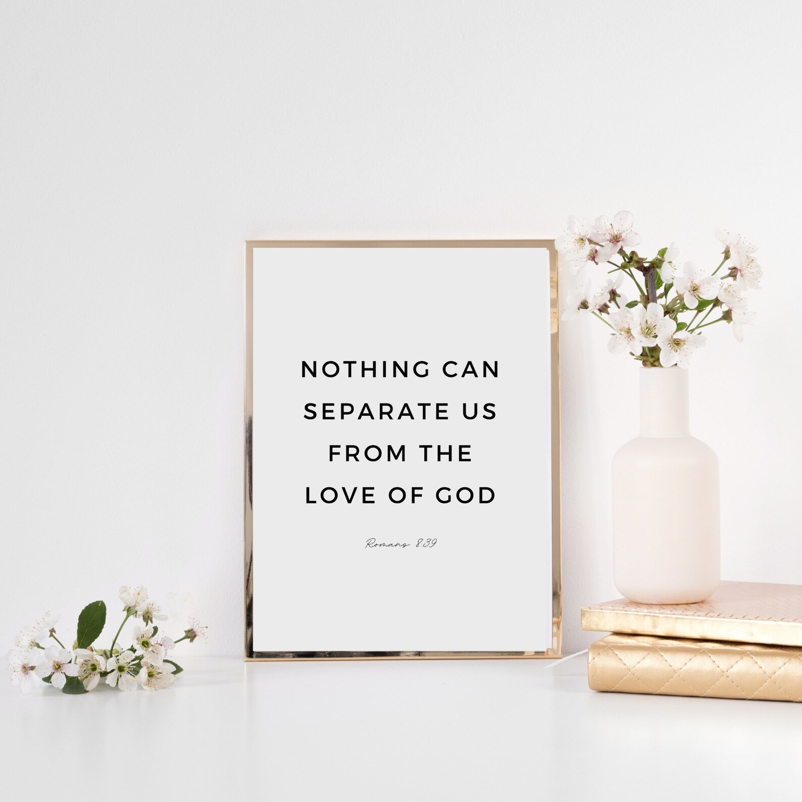 Nothing Can Separate Us From the Love of God, Romans 8:39, Printable ...