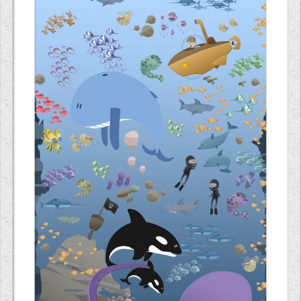 Underwater Hidden Object - Etsy