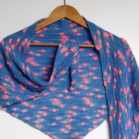 Heartbeat Shawl - Assigned Pooling - Crochet PDF Pattern - Etsy