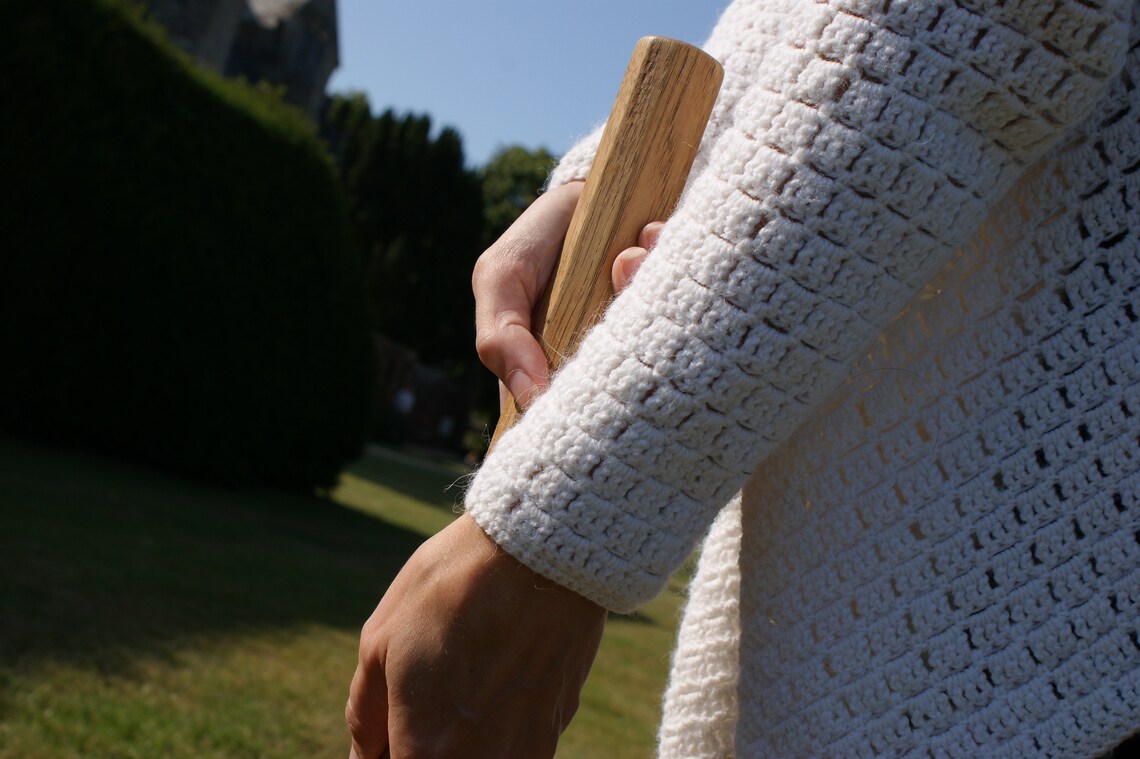 Wrap Around Crochet Cardigan Pattern Modern Top-down Seamless | Etsy