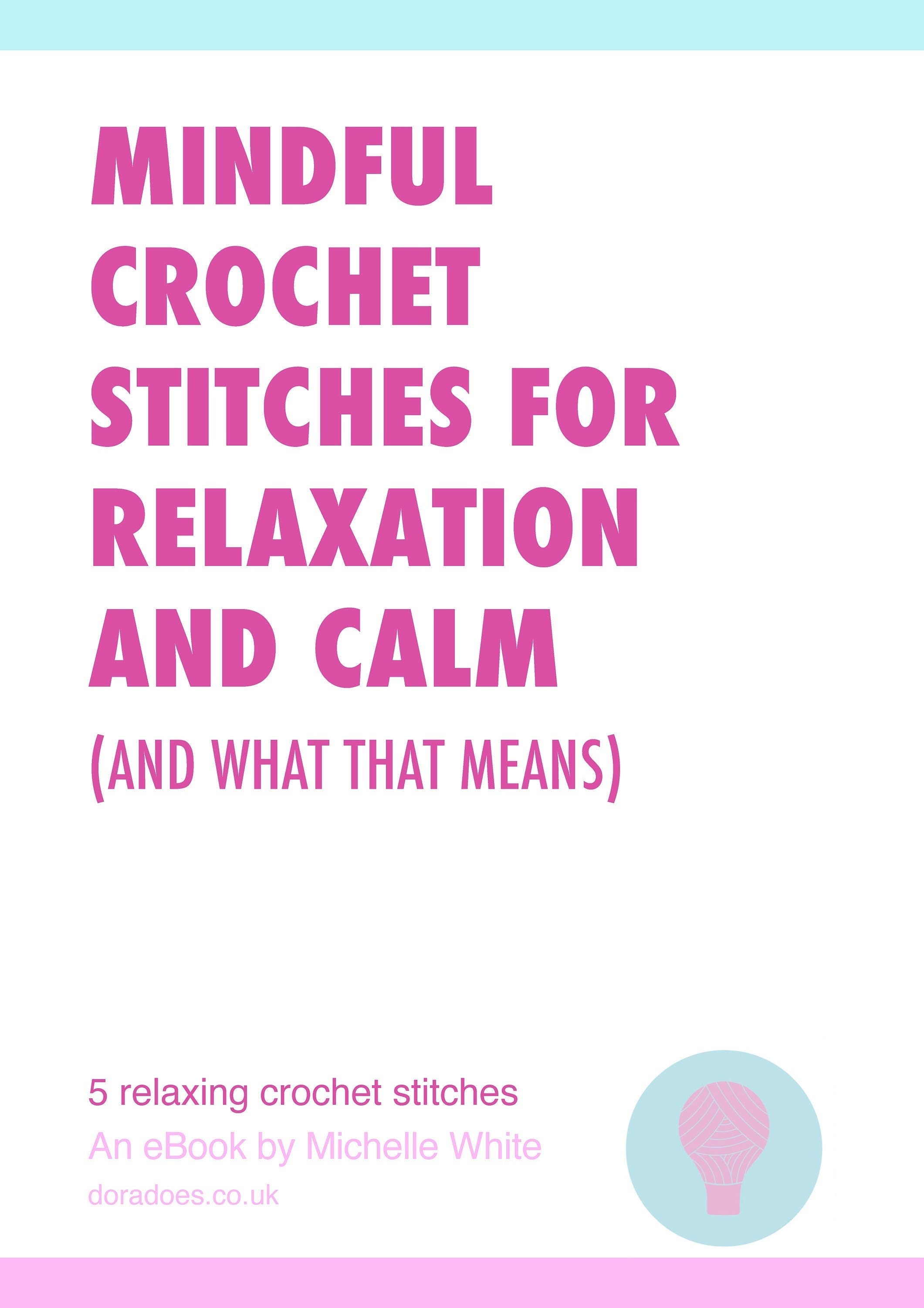 5 Mindful Crochet Stitch Patterns for Relaxation and Calm: A - Etsy