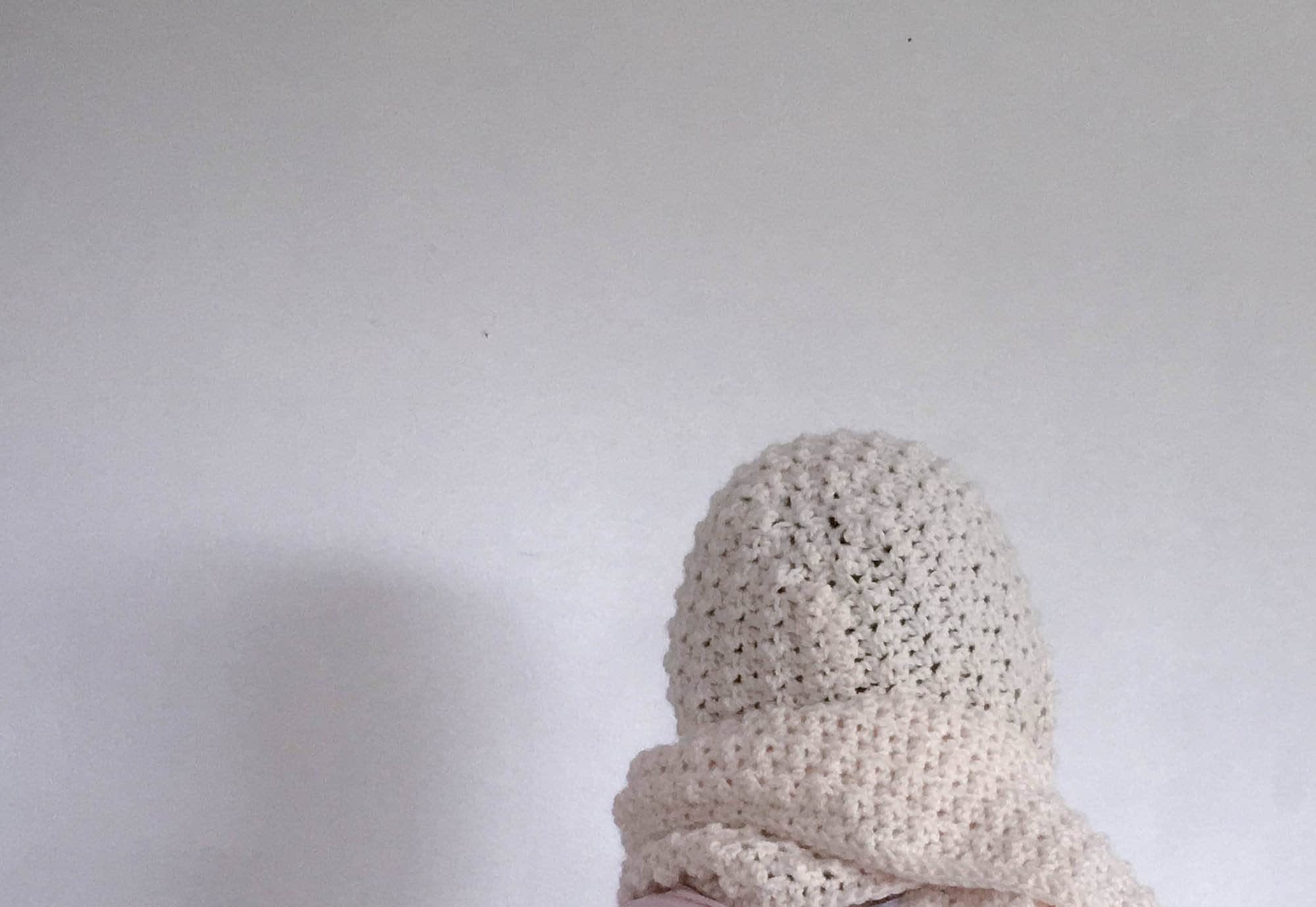 Crochet Scoodie Pattern. Textured Hooded Scarf, Worn as a Scarf, Wrap ...