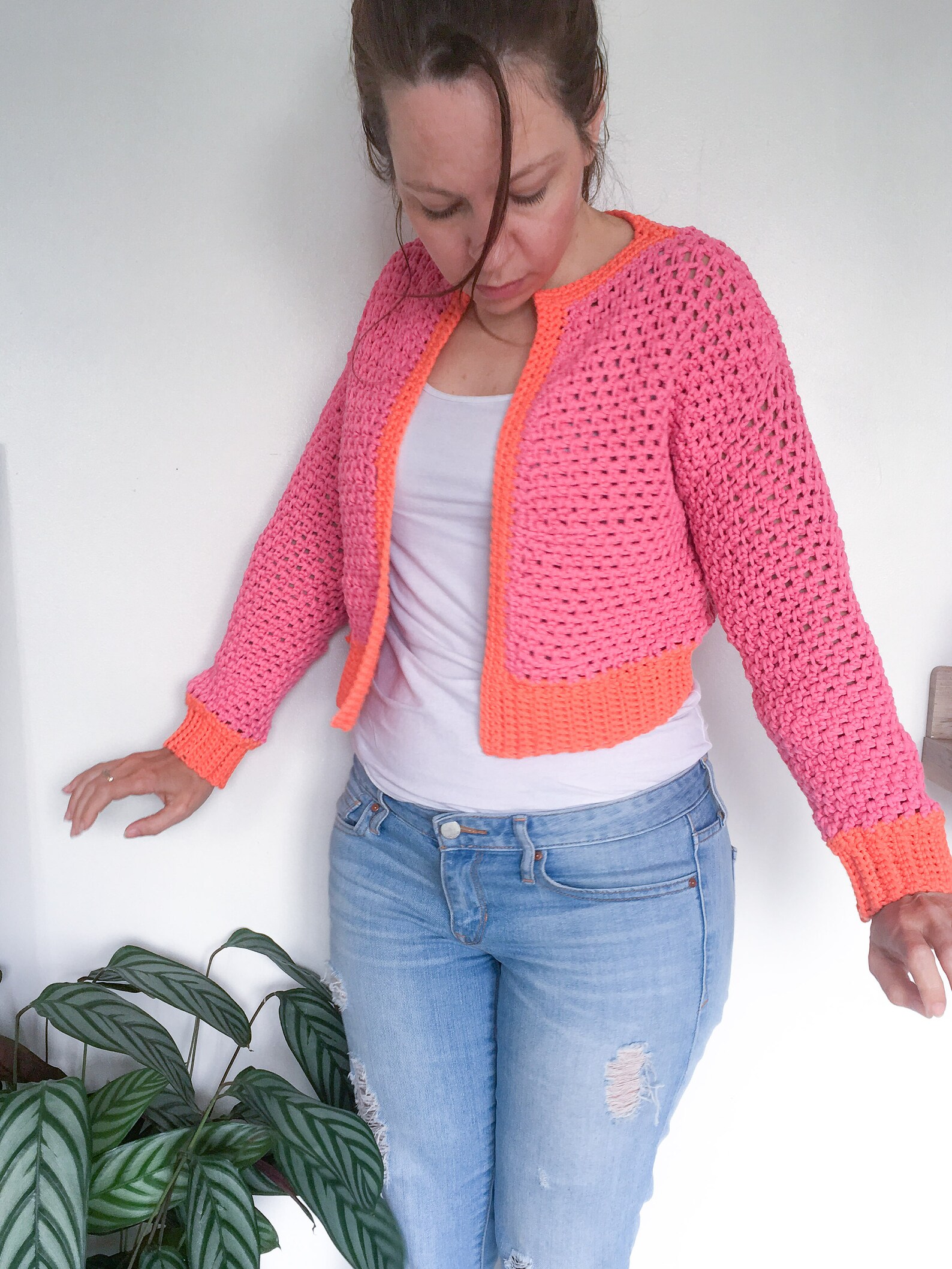Cropped Crochet Cardigan Pattern | Happy Days Cardi | Colourful Women’s ...