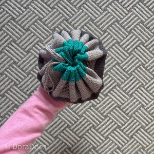 Crochet Bag Pattern : Circular, Drawstring Crochet Flat-lay Bag ...