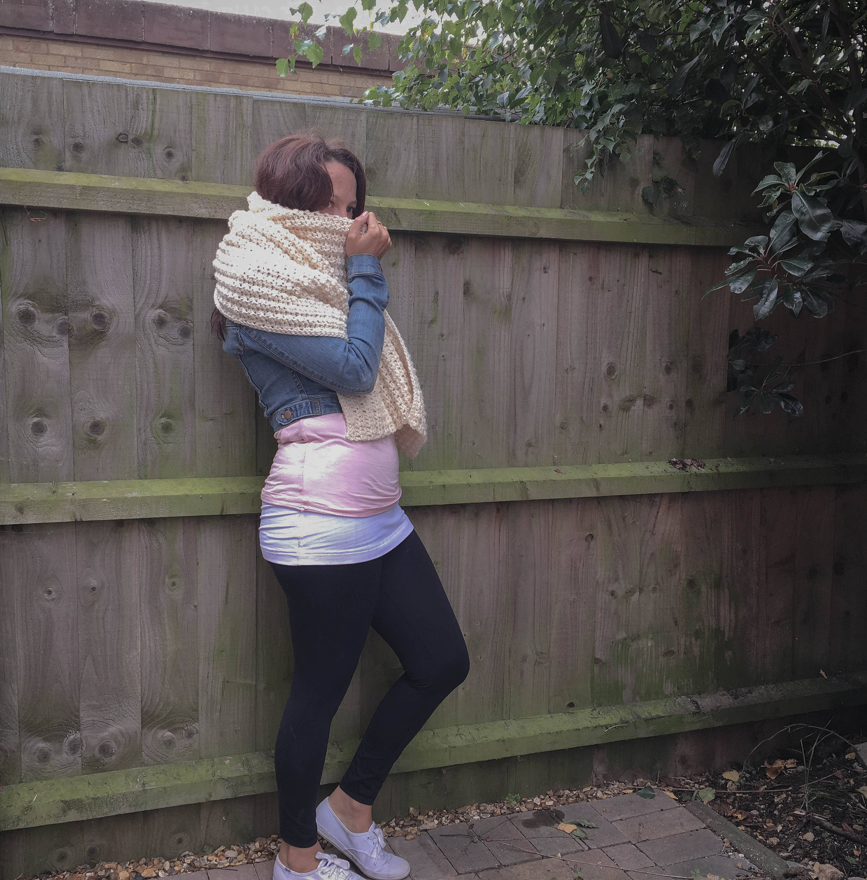 Crochet Scoodie Pattern. Textured Hooded Scarf, Worn as a Scarf, Wrap ...