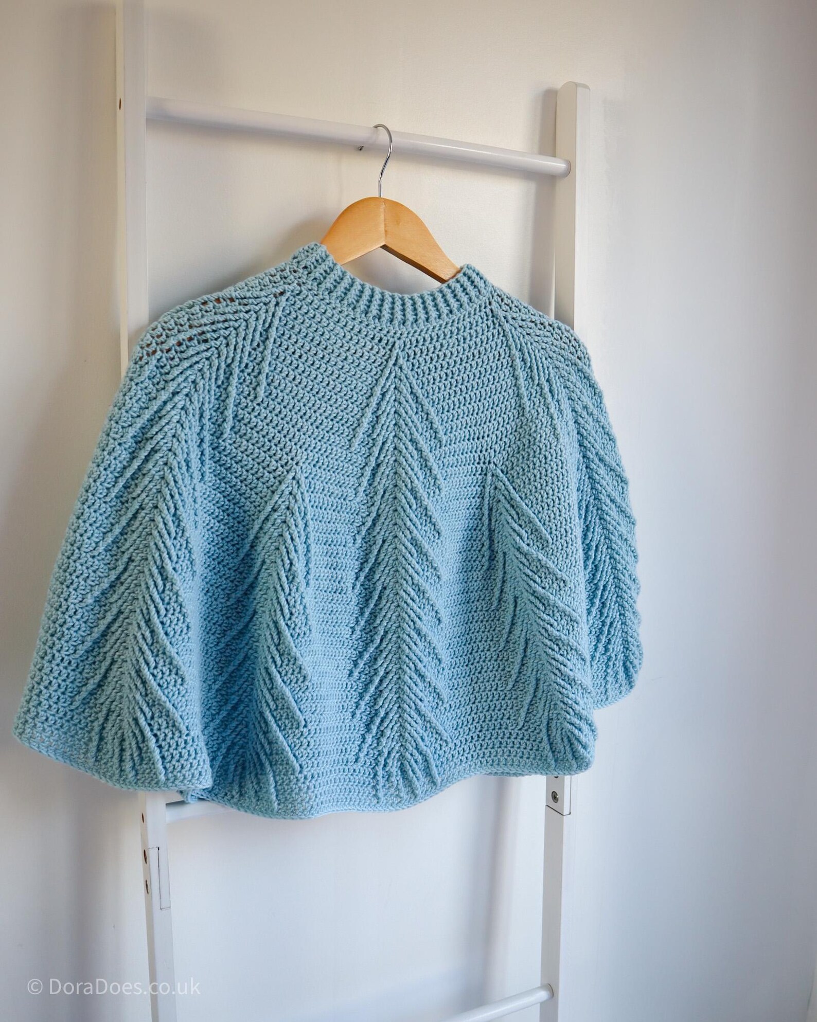 Crochet Poncho Pattern: Unique Cabled Crochet Poncho| Cosy, Spring, Mid ...