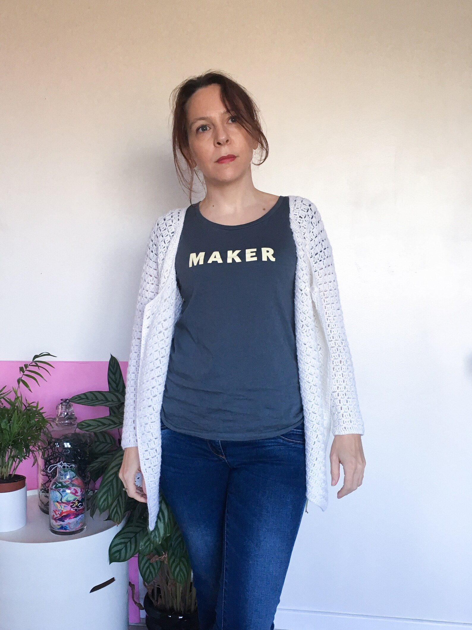 Wrap Around Crochet Cardigan Pattern Modern Top-down Seamless | Etsy