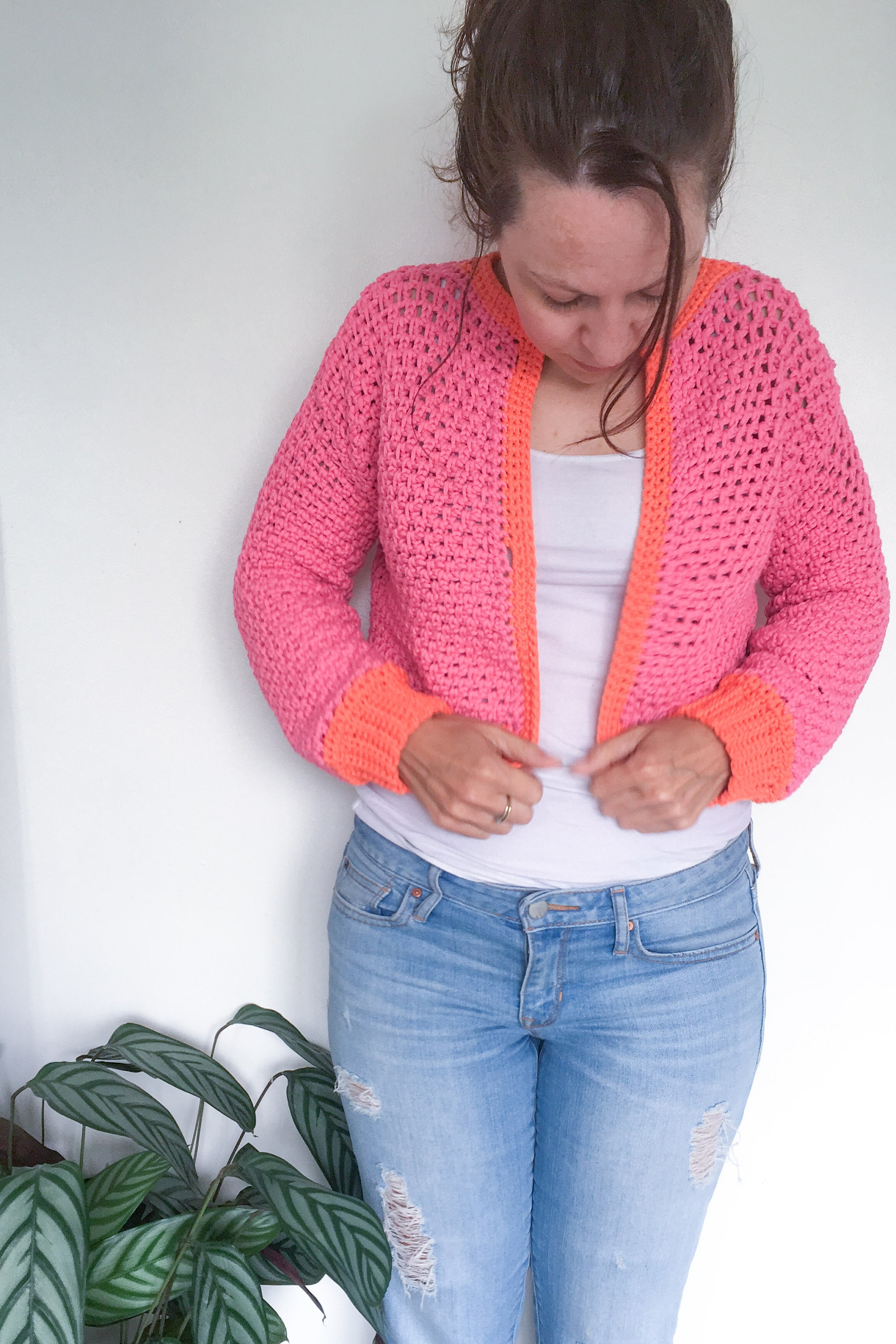 Cropped Crochet Cardigan Pattern | Happy Days Cardi | Colourful Women’s ...
