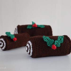 Crochet Yule Log Ornament Pattern: Festive Holiday Decoration (PDF ...