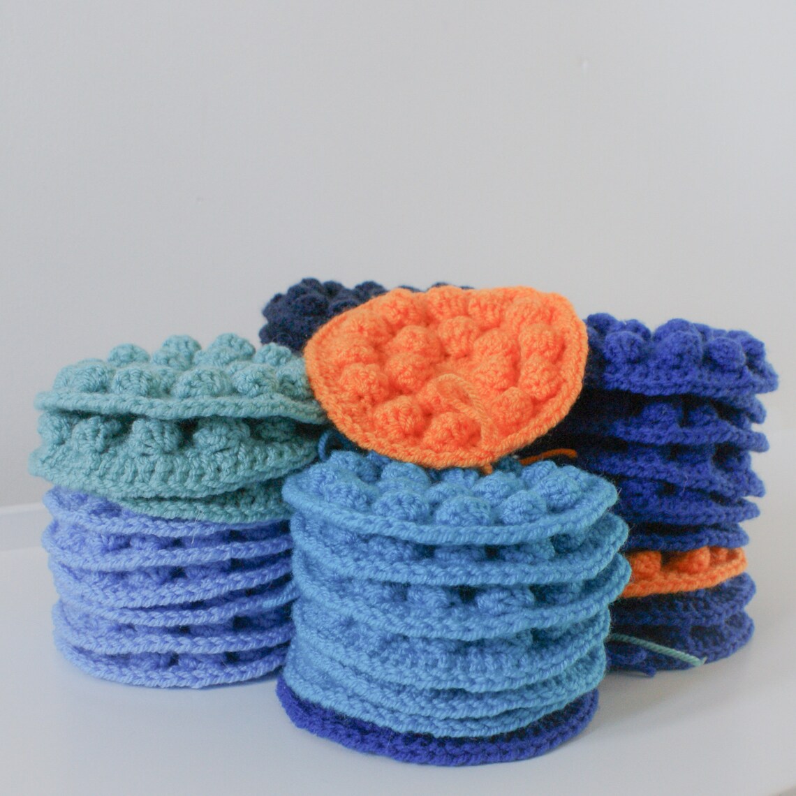 Bobble Pop Crochet Blanket Pattern: Colourful Circle Motif | Etsy