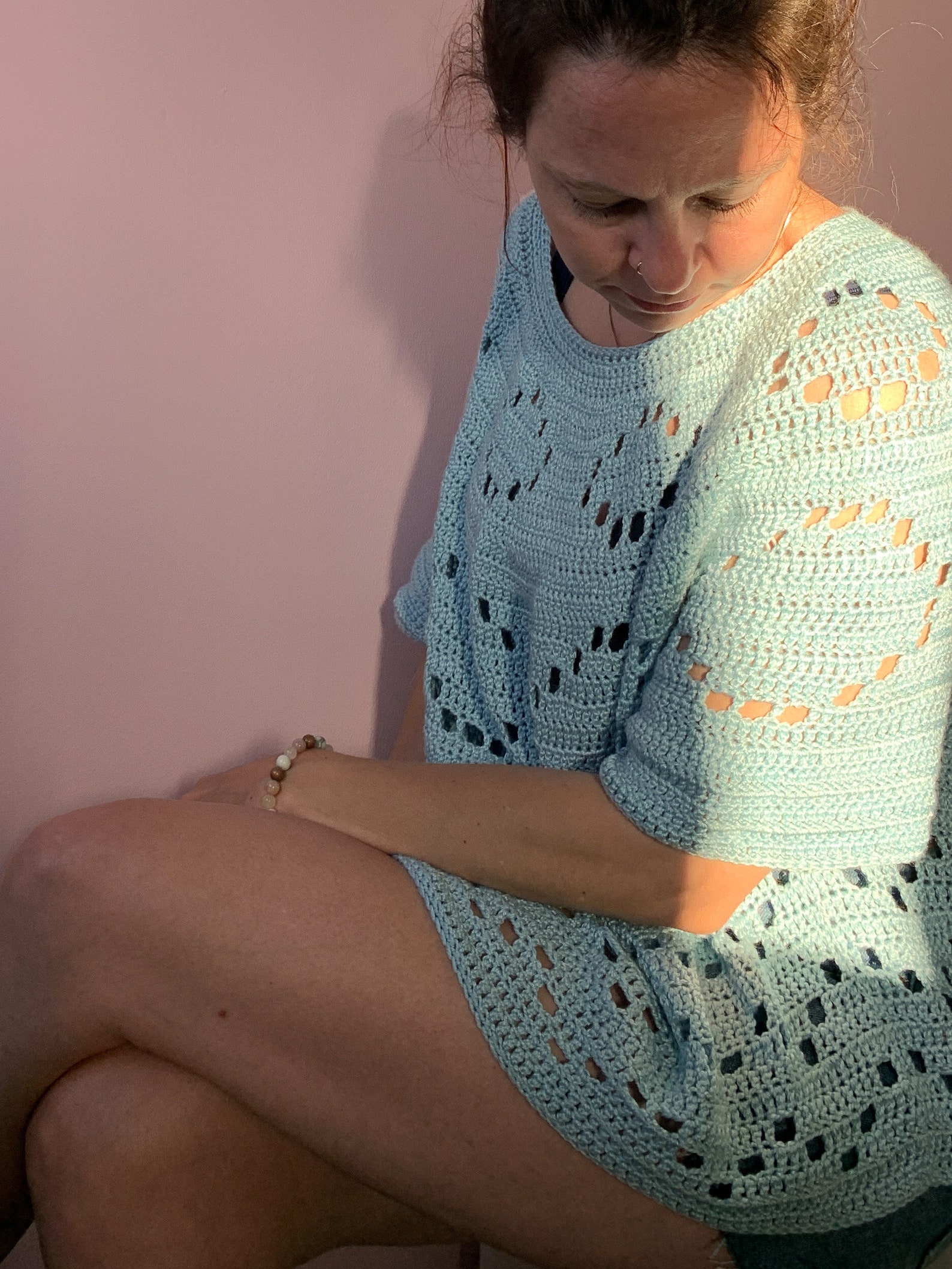 Crochet Festival Sweater Pattern: Filet Crochet Top Down - Etsy