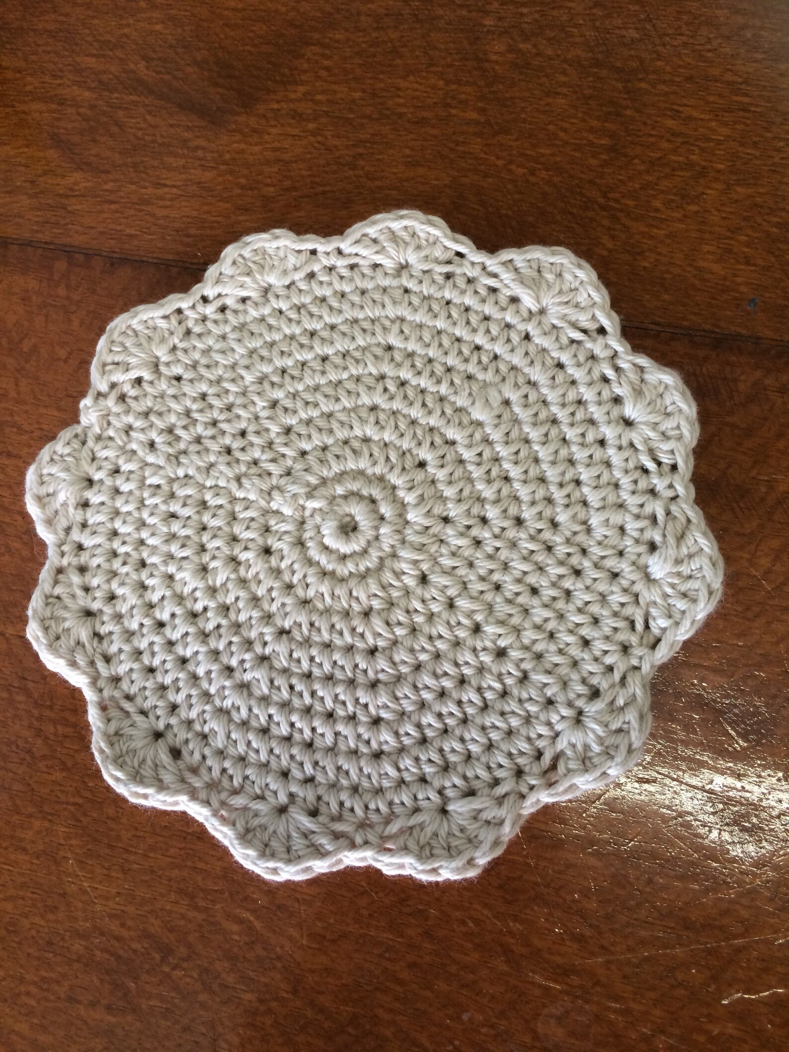 Miniature Crocheted Doily Rug. Handmade Dollhouse Floor Rug | Etsy