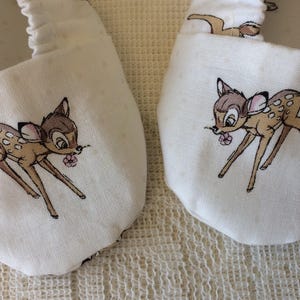 Bambi Baby Shoes, Handmade Baby Girl Booties .crib Shoes, Baby Shower ...