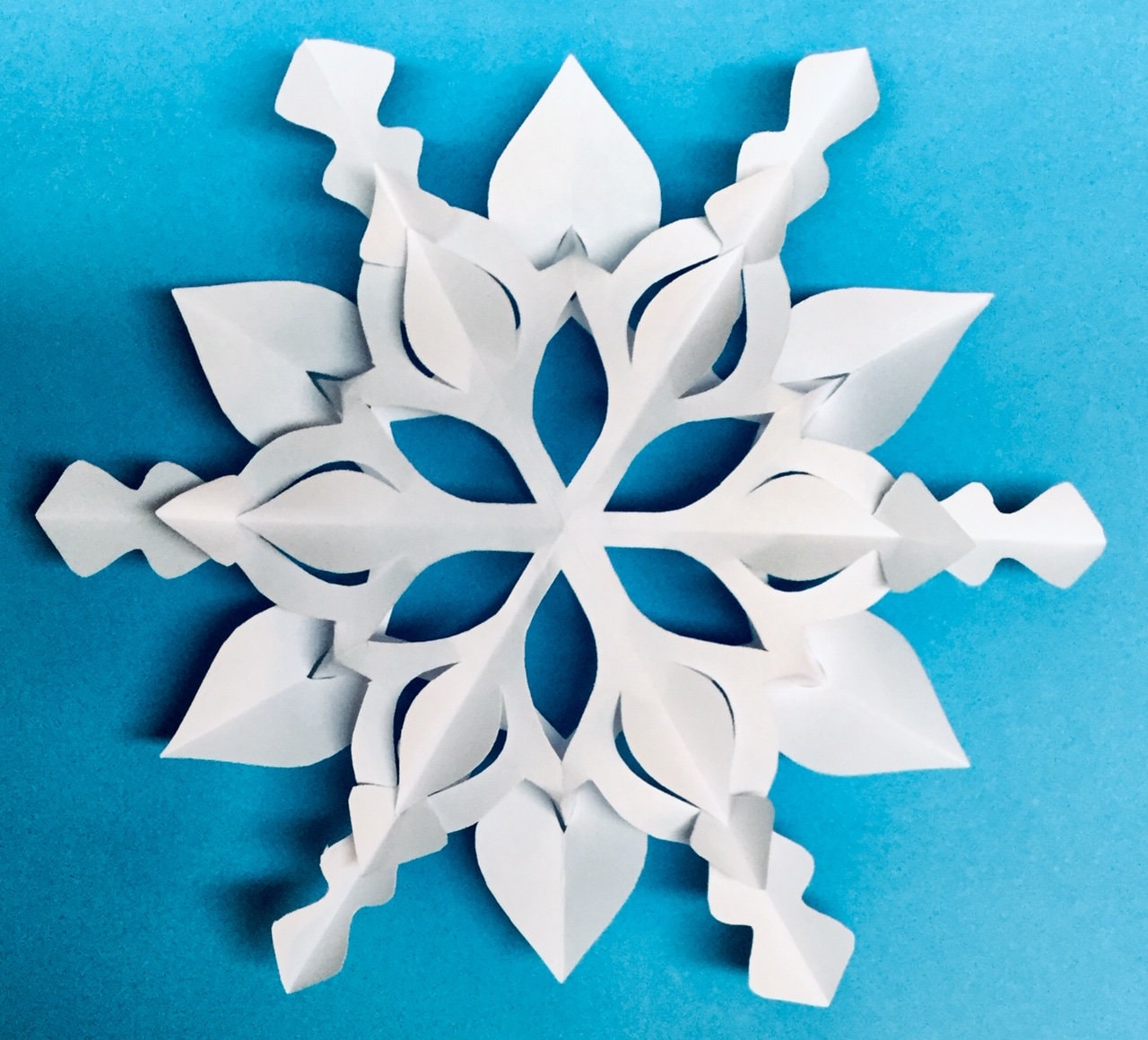 2 Layered- 3D Snowflake Pattern - Keith - Etsy