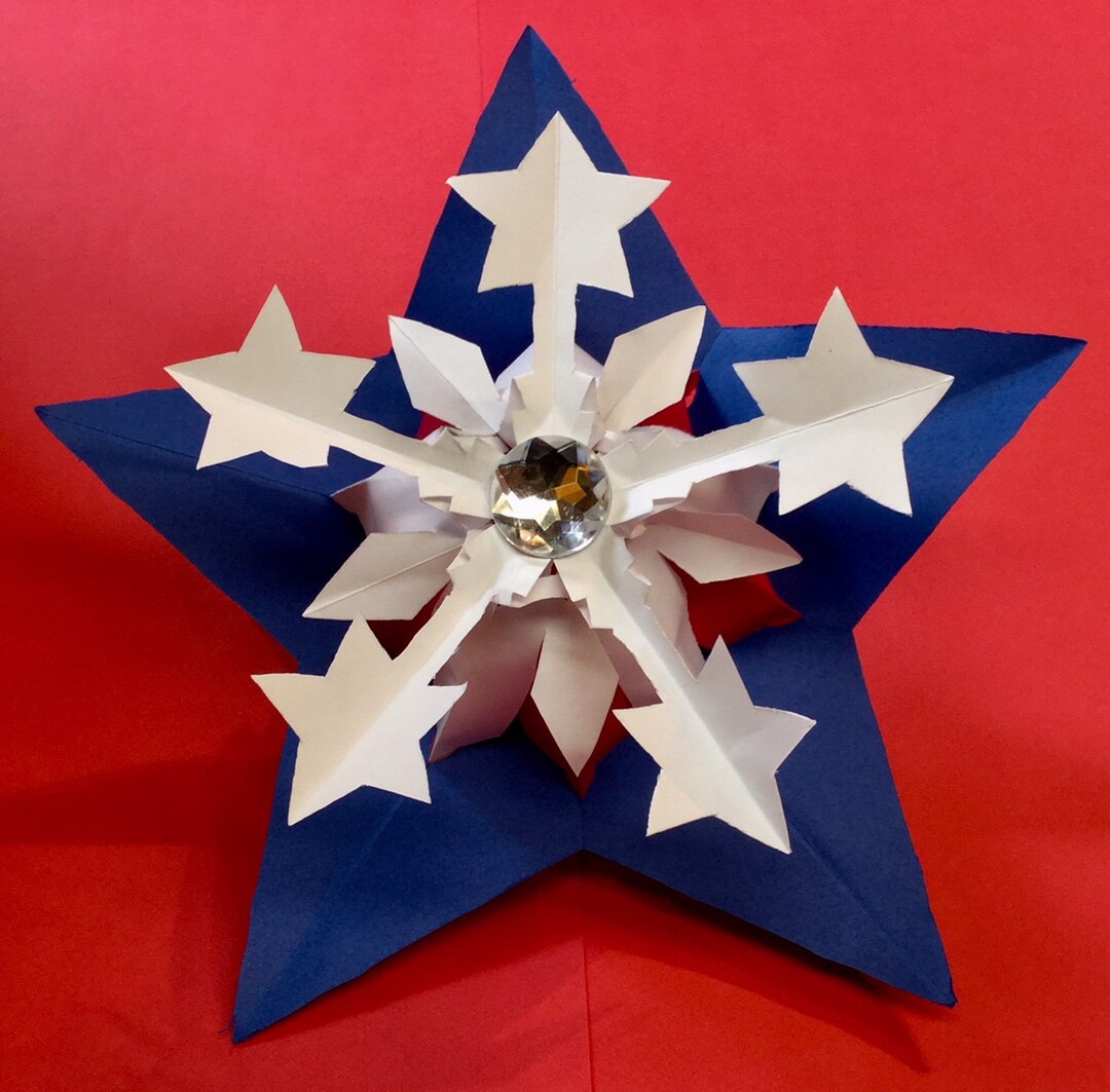 Stars and Stripes 3D Pattern - Etsy